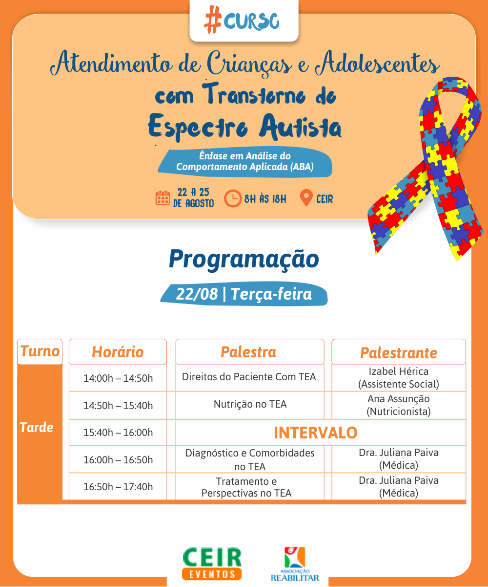 Programação, 22 – Associação Reabilitar Programação, 22 – Associação Reabilitar